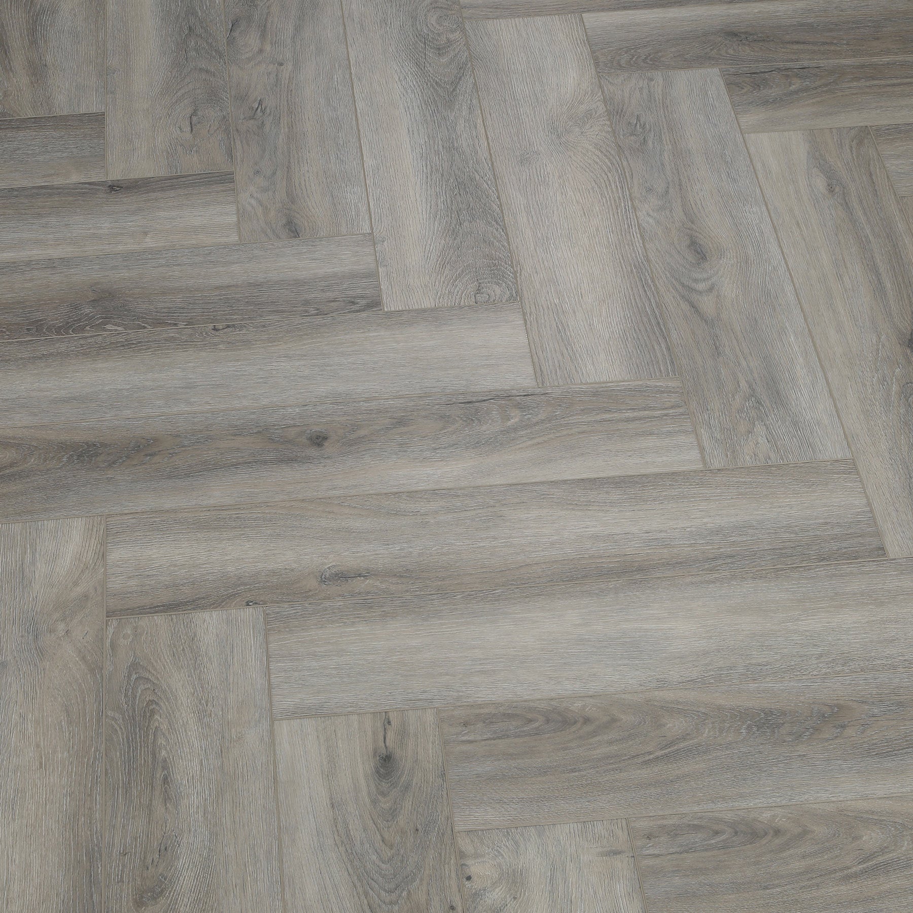 Sample Grey Herringbone Flooring