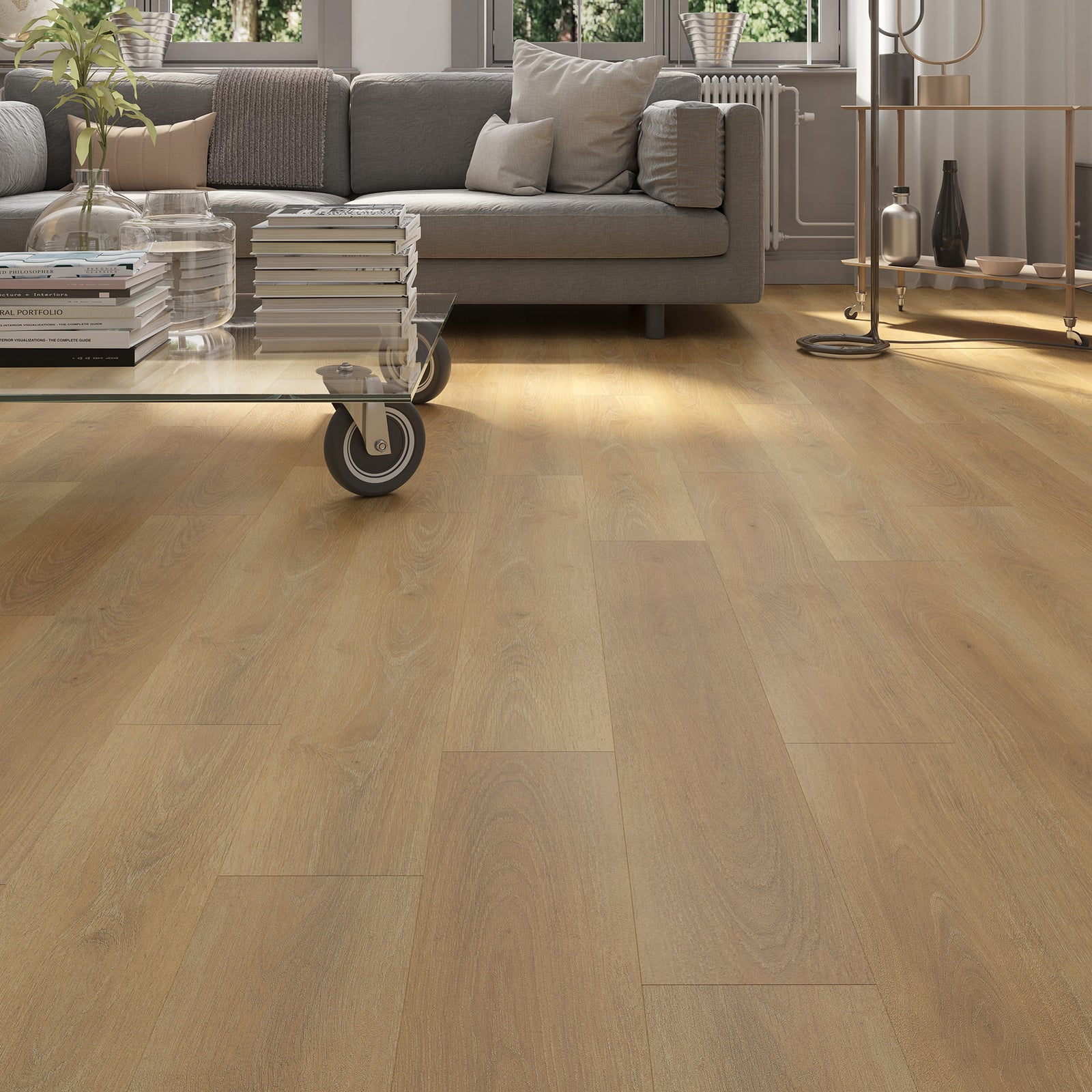 Light Smoked Oak 10mm Waterproof Luxury Vinyl Flooring