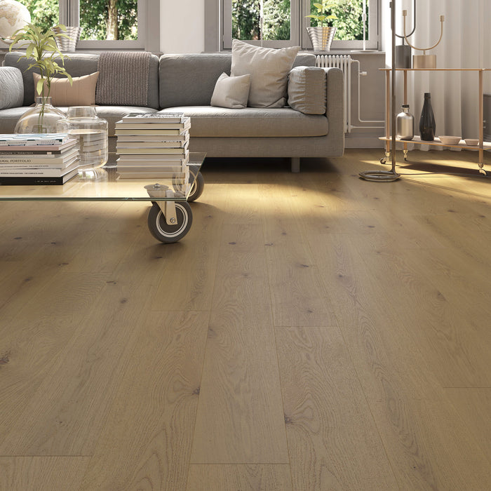 Blonde Oak Real Wood Click Flooring