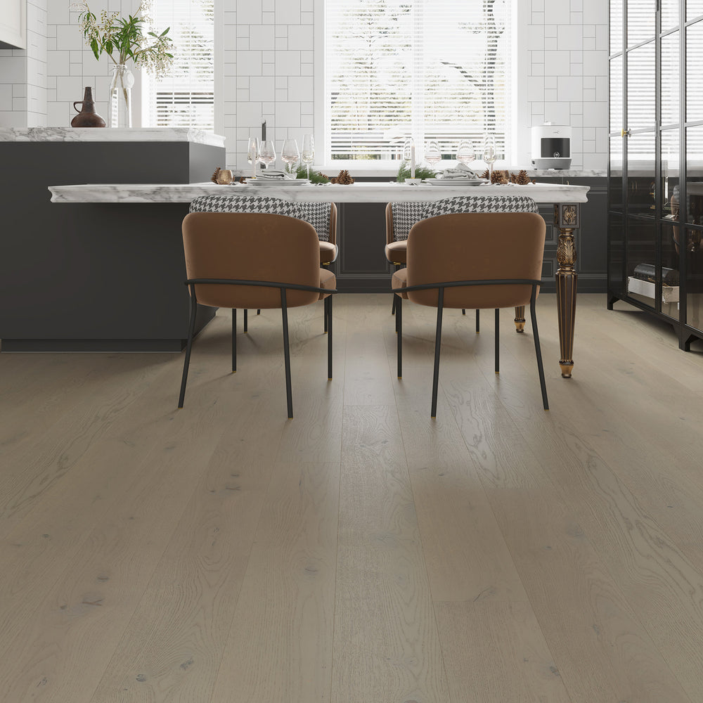 Platinum Oak Real Wood Click Flooring
