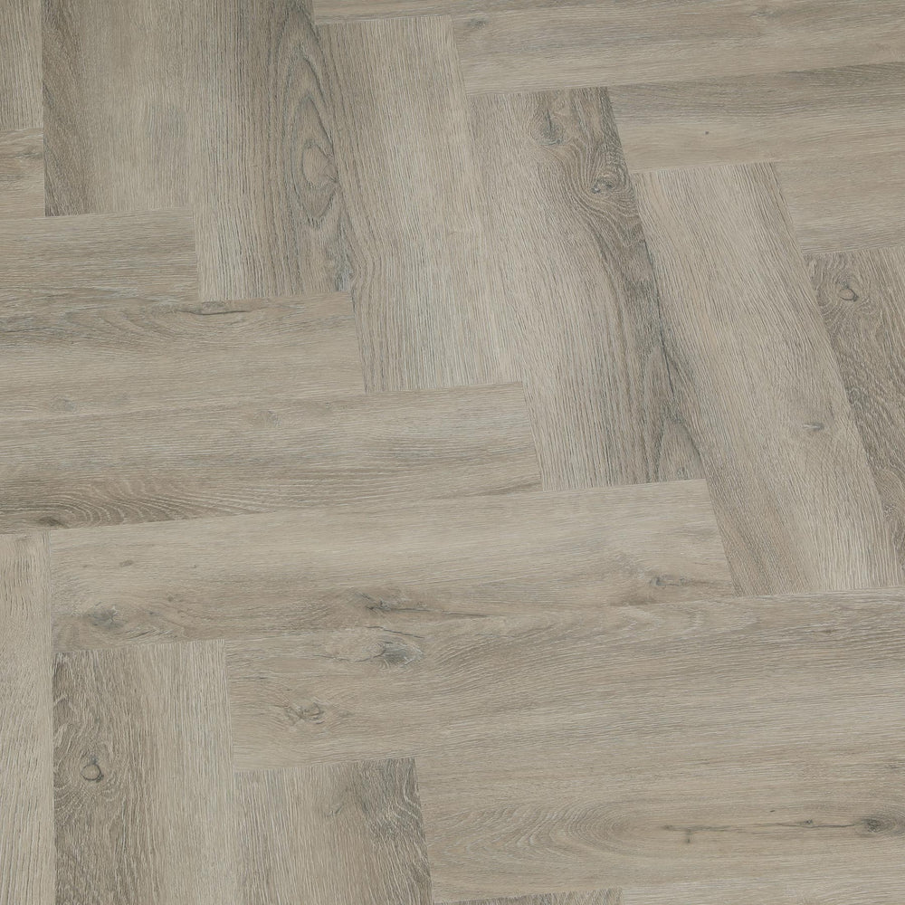 Cloud Cover Herringbone Waterproof Luxury Vinyl Flooring