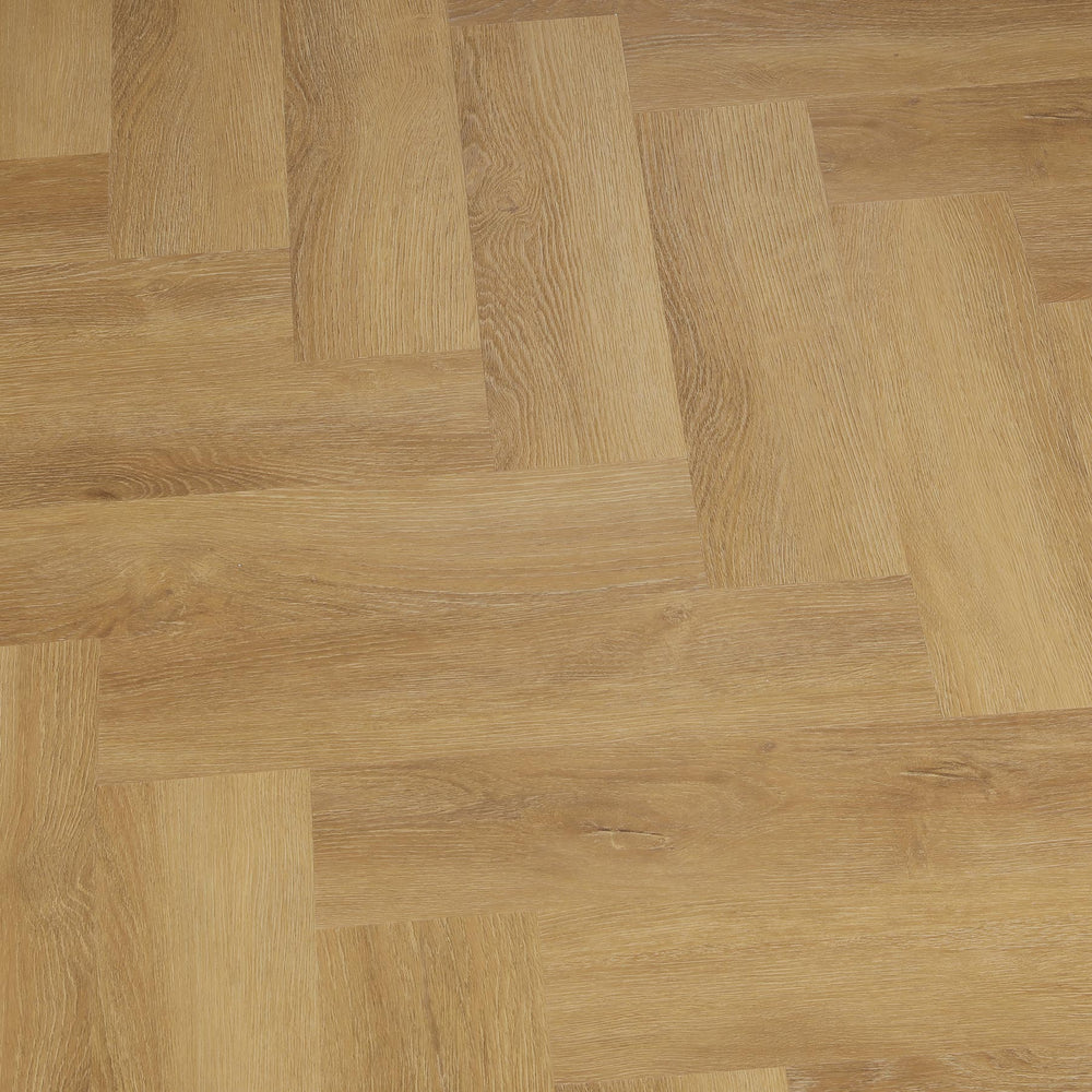 Honey Jar Herringbone Waterproof Luxury Vinyl Flooring